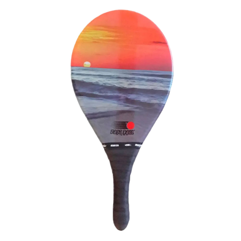 Raquete Frescobol Fast Ball Fibra - A Esportiva